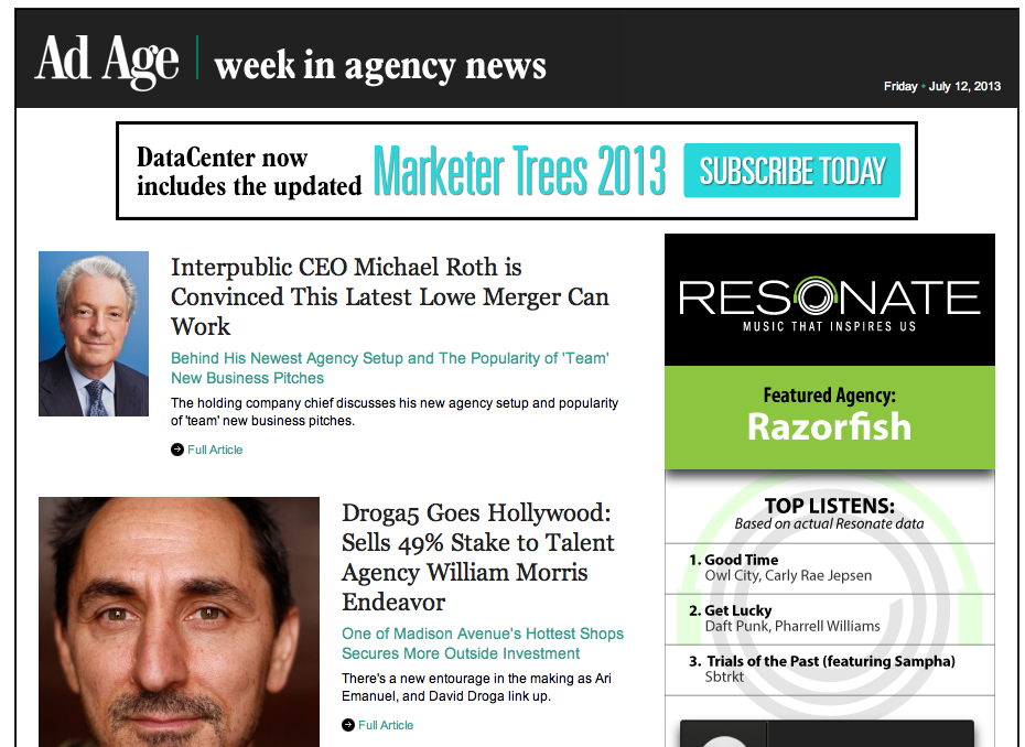 Use the Snippet Email Layout to Drive More Traffic - Mequoda Daily
