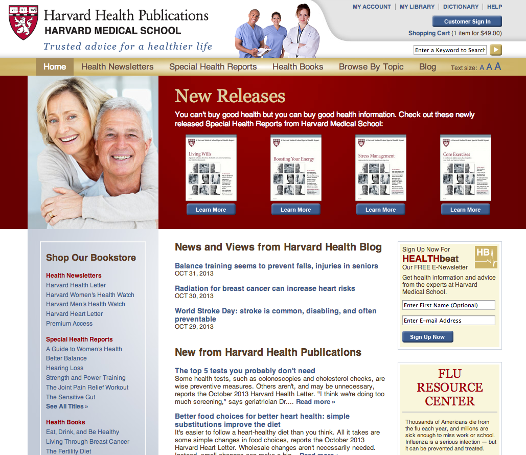 Harvard Health Masters Multiplatform Publishing - Mequoda Daily