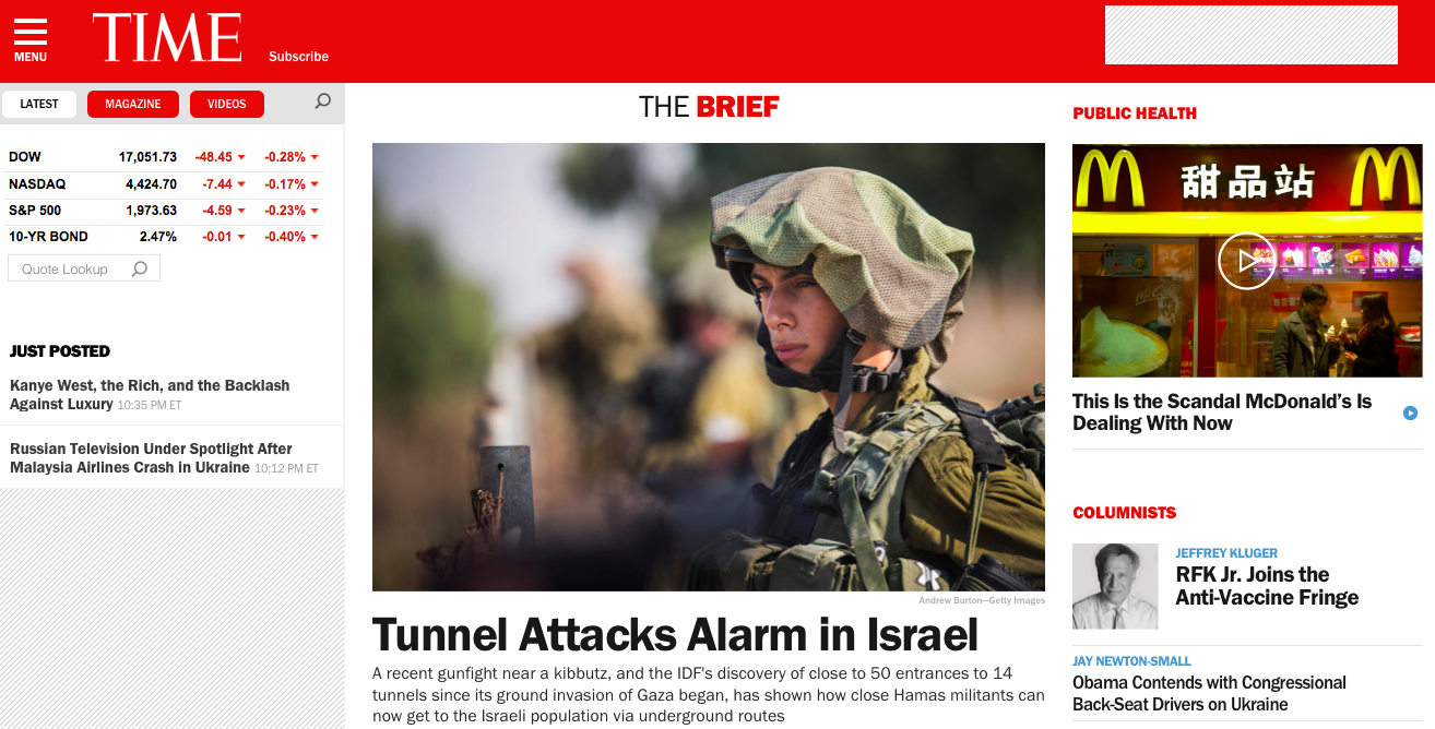 Time Magazine Website Sees Success With Continuous Scrolling - Mequoda ...
