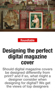 Digital Magazine Covers: A New Direction for Design? - Mequoda Daily