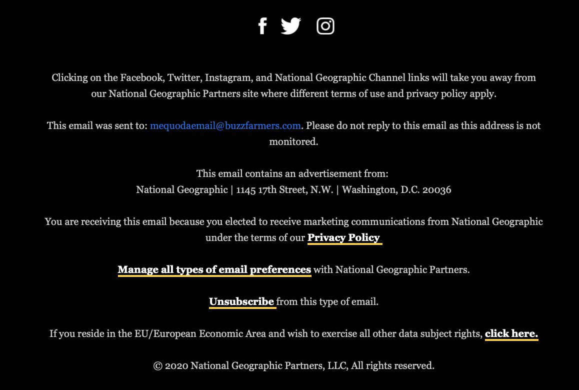 Email Footer Examples and Best Practices for Keeping Readers Happy ...