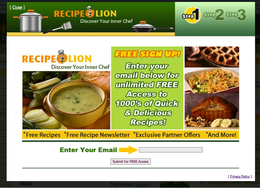 Cooking Site Masters Subscription Website Publishing to Compete with ...